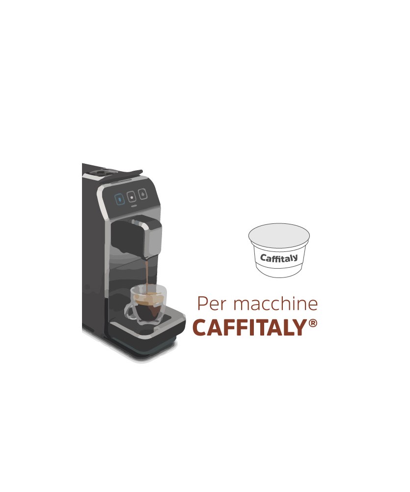 Orzo e ginseng solubili in capsule Caffitaly