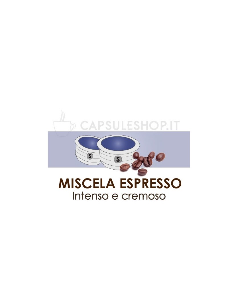 Capsule per caffè espresso e altre bevande. Sistema S (Mito - Noemi)